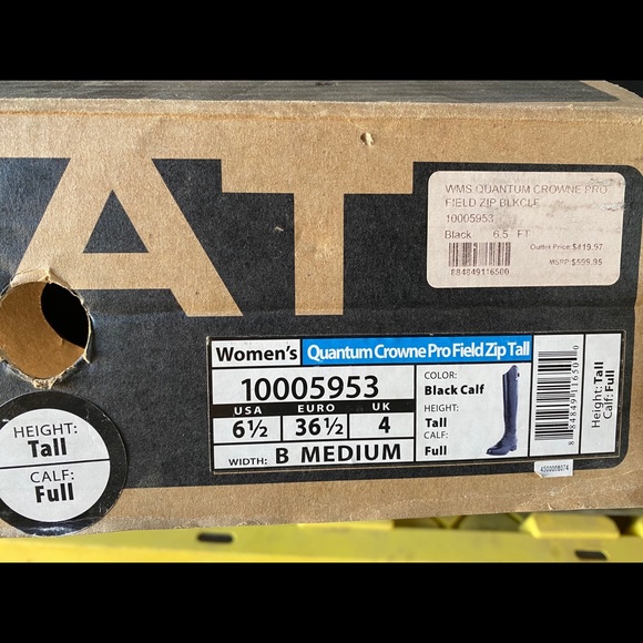 Ariat | Shoes | Ariat Quantum Crowne Pro Field Zip Tall Boots | Poshmark